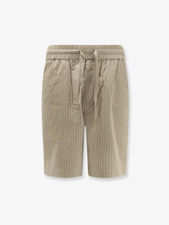 Woodbird Mens Bermuda Shorts Cotton Green