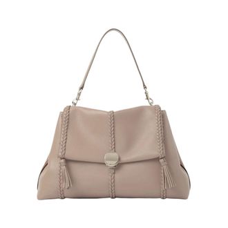 Chloé Femme, Sacs, Beige, Taille: ONE Size Sac bandoulière souple moyen