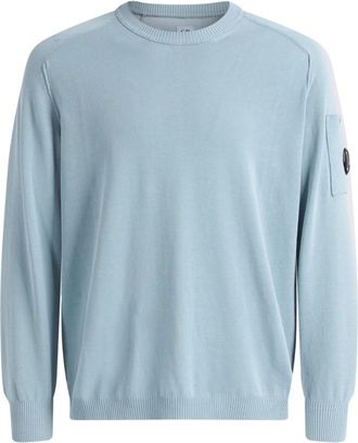 C.P. Company C.p. Company, Homme, Pulls, Bleu, Taille: L Tricot ras du cou