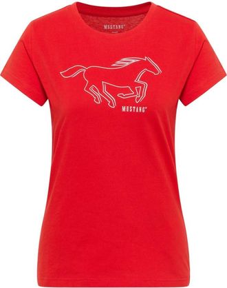 Mustang Jeans Mustang Damen Style Loa T-Shirt, Adrenaline Rush 7271, X-Large