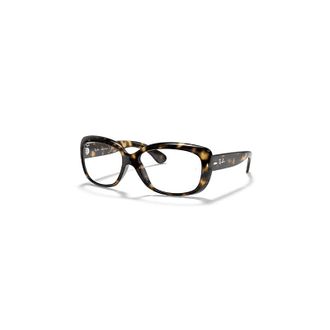 Ray-Ban Jackie Ohh Blue-violet Light Clear Sonnenbrillen Gl&auml;nzendes Havanna Fassung Klar Glas 58-17