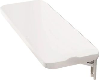 Generic An Der Wand Montierter, Zusammenklappbarer Computertisch, Schwebender Schreibtisch for Kleine R&auml;ume, Platzsparender Lerntisch Aus Holz, 50 Kg Tragf&auml;hi