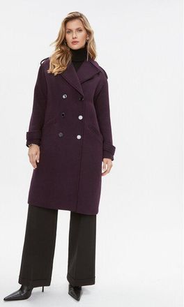 Morgan Wollmantel 232-GMIKI Violett Regular Fit