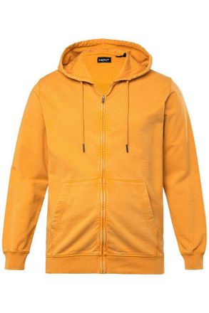 Men Plus Fleecejacke Hoodiejacke Sweat Kapuze Print Vintage Look