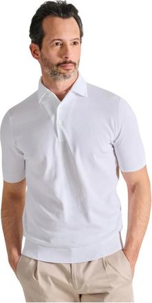 FILIPPO DE LAURENTIIS Homme, Tops, Blanc, Taille: 2XL Polo &agrave; manches courtes