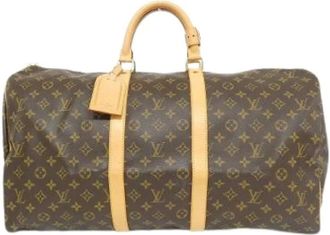 Louis Vuitton unisex, Pre-owned, Brun, Taille: ONE Size Sac Week-end Pre-owned en Toile