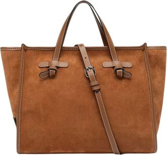 Gianni Chiarini Femme, Sacs, Brun, Taille: ONE Size Marcella Leather Shopping Bag