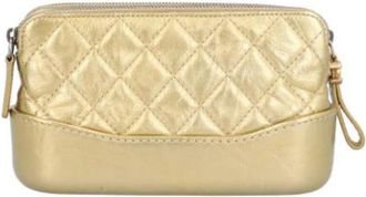 Chanel Portefeuille &agrave; cha&icirc;ne/bandouli&egrave;re Pre-owned - Femme - Pre-owned - Jaune - Taille: ONE Size