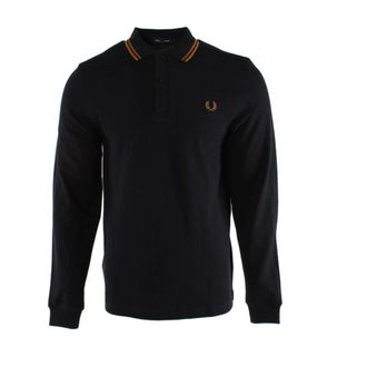 Fred Perry Klassisches Polo-Shirt - - Tops - Herren - Blau - S