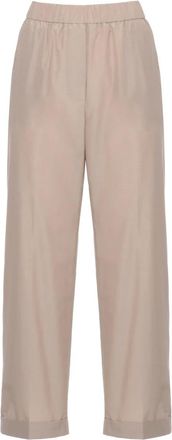 PESERICO Femme, Pantalons, Beige, Taille: 38 FR Straight Pantalons