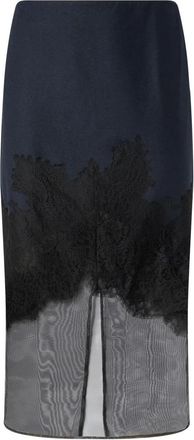 Pinko Flanellrock - - Skirts - Damen - Blau - S