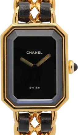 Chanel Montre Vintage Pre-owned - Femme - Pre-owned - Noir - Taille: ONE Size