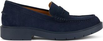 Geox Damen D SPHERICA EC1 A Loafer, Blue, 41 EU Weit