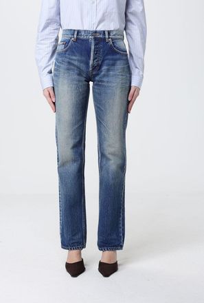 Saint Laurent Jeans SAINT LAURENT Femme couleur Bleu