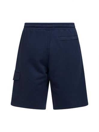 MC2 Saint Barth Mens Bermuda Shorts Argo Navy Blue Cotton
