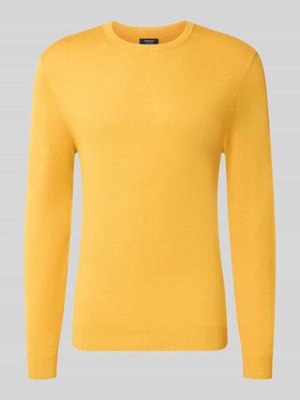 Mc Neal Strickpullover mit geripptem Rundhalsausschnitt