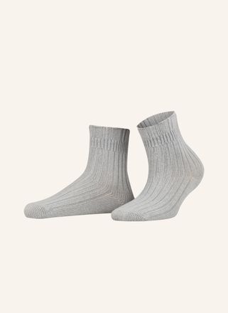 Falke Socken Bedsock Rib silber