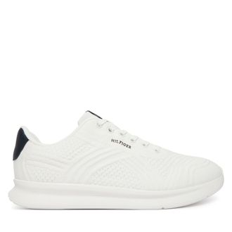 Tommy Hilfiger Sneakers Tommy Hilfiger Lightweight Runner Mix FM0FM05755 &Eacute;cru