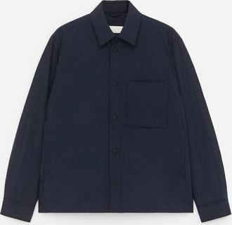 Arket Leicht Gef&uuml;ttertes Overshirt -Blau