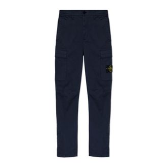 Stone Island Homme, Pantalons, Bleu, Taille: W34 Cargo Pantalons