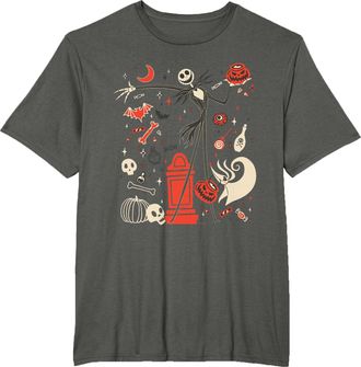 Disney The Nightmare Before Christmas Jack & Zero Halloween T-Shirt