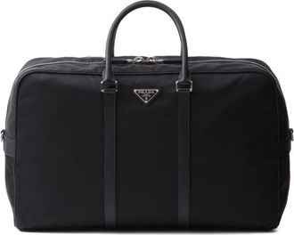 Prada Reisetasche aus Leder - Schwarz
