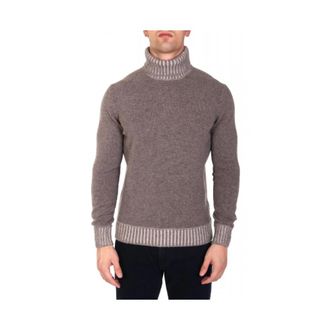 Gran Sasso Homme, Pulls, Gris, Taille: M Pull &agrave; col roul&eacute;