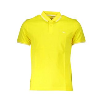 Harmont & Blaine Schmal geschnittenes Baumwoll-Polohemd - - Tops - Herren - Gelb - M