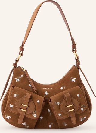 Coccinelle Coccinelle Schultertasche Mavery braun