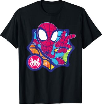 MARVEL Spidey and His Amazing Friends Spider-Man Dot Effect T-Shirt