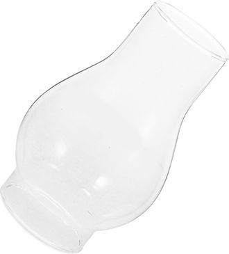 BESPORTBLE TOVINANNA Glas Lampenschirm Ersatzglas &oslash;10,5x15 cm Windschutz klar, Vintage Petroleumlampe Schornstein aus robustem Glas, transparentes Ersatzglas f&uuml;r