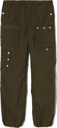 Undercover Cargohose mit Kontrasttaschen - Gr&uuml;n