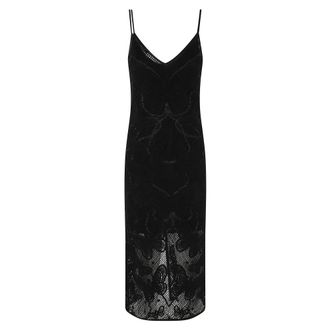 Blumarine Butterfly Kleid - - Dresses - Damen - Schwarzk - XS