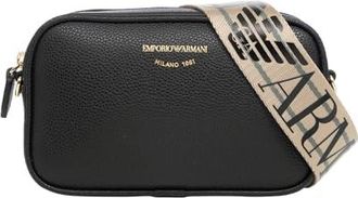 Emporio Armani Myea Sac à bandoulière pour femme Noir - Argent