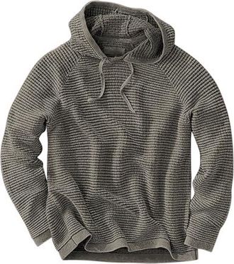 Generic Lightweigh Sweat &agrave; capuche uni pour homme 2026 Printemps 2026 Pull chaud &agrave; manches longues pour entra&icirc;nement int&eacute;rieur et ext&eacute;rieur, gris, XXL