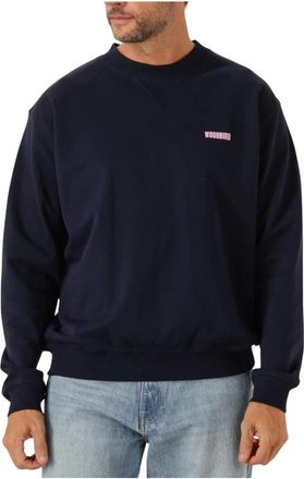 Woodbird Herren, Sweatshirts & Hoodies, Blau, MGr&ouml;&szlig;e