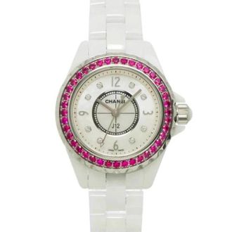 Chanel Pre-owned H3243 Montre Bracelet - Femme - Pre-owned - Blanc - Taille: ONE Size
