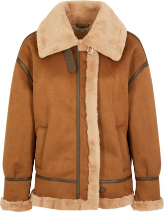 Morgan Damen 242-grown Mantel, Cognac Type, 36