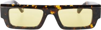 Off-white unisex, Accessoires, Brun, Taille: ONE Size Pittsburgh Lunettes de soleil