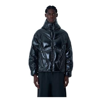 Moncler Bahianinha High-Shine Daunenjacke - - Jackets - Herren - Schwarzk - S