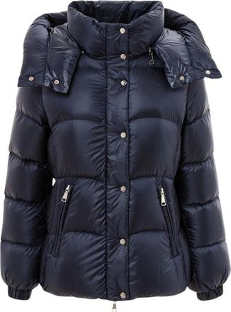 Add Doudoune avec capuche amovible - Femme - Vestes - Bleu - Taille: 36 FR
