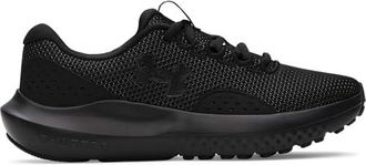 Under Armour UA W Charged Surge 4 Chaussures de sport pour femmes, baskets l&eacute;g&egrave;res et respirantes, noir/noir/noir, 39 EU