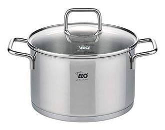 ELO 72421 Citrin Fleischtopf 20 cm, Edelstahl