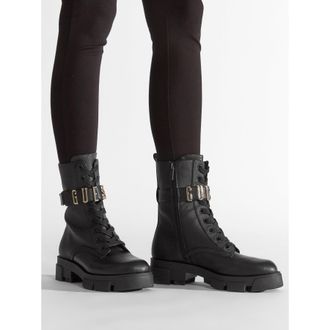 Guess Schn&uuml;rschuhe Guess Madox FL8MDX ELE10 Schwarz