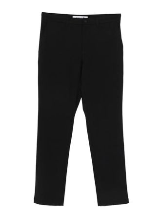 Lacoste belt-loops trousers - Schwarz