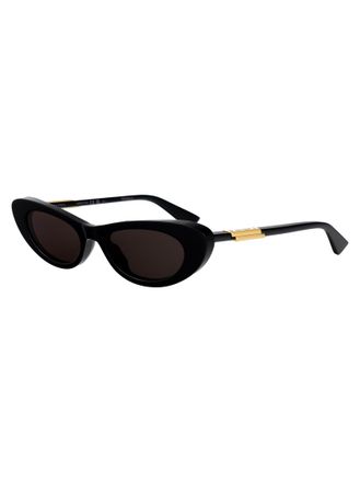Bottega Veneta Womens Sunglasses Bv1447s Grey Acetate