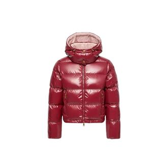 Moncler Femme, Vestes, Rouge, Taille: 42 FR MCL H26 Jacket