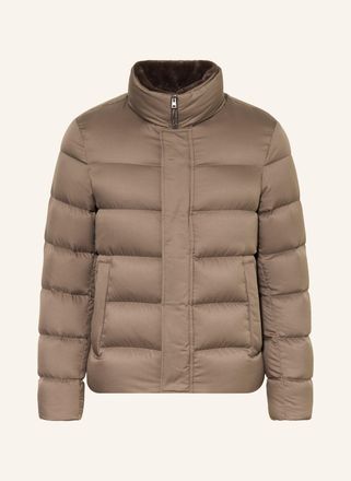 Herno Herno Daunenjacke Mit Abnehmbarem Kunstfell beige