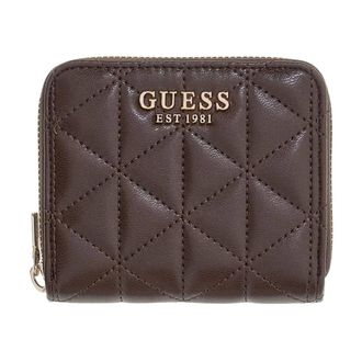 Guess unisex, Accessoires, Brun, Taille: ONE Size Atabey Slg Medium Wallet