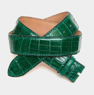 Reptiles House Myst - Krokodilleder G&uuml;rtel - Wald